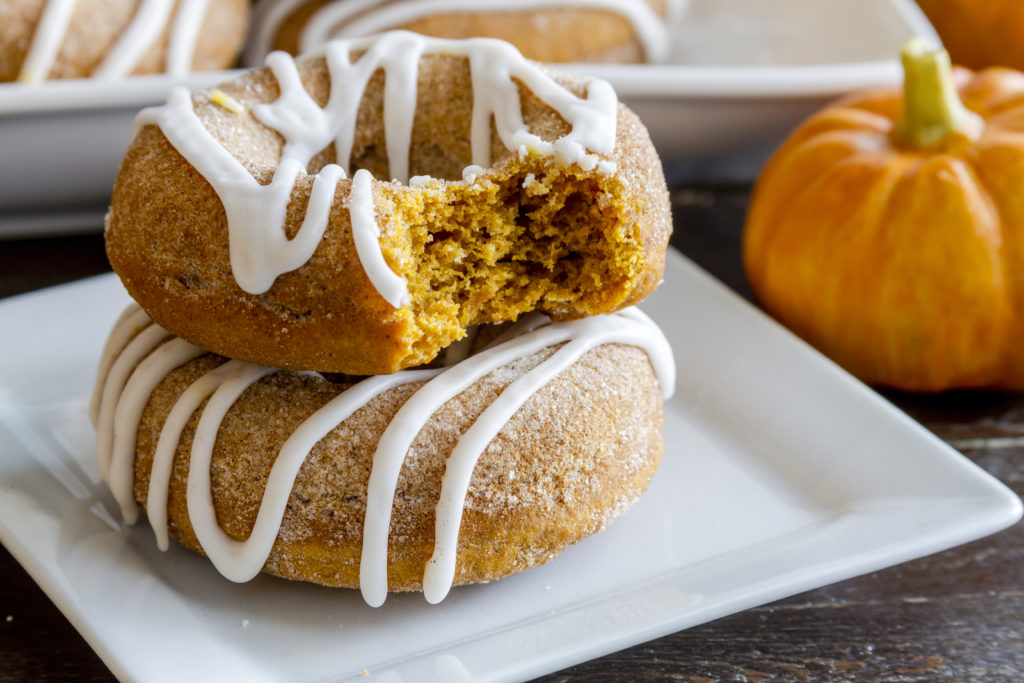 Pumpkin Spice Donuts - The Preppy Hostess